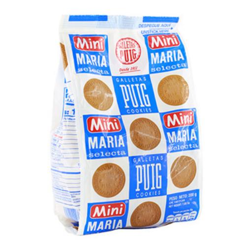 GALLETAS MARIA MINI (BOLSA) 200 GRAMOS