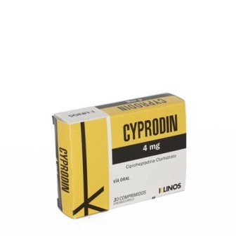 CYPRODIN CIPROHEPTADINA 4MG X 30 COMP