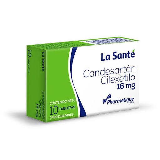 CANDESARTAN CILEXETILO 16 MG 10 TAB