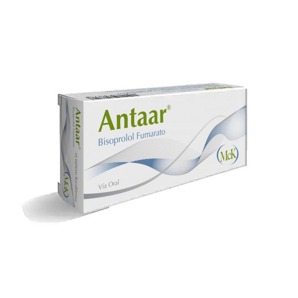 ANTAAR BISOPROLOL FUMARATO 1.25 MG X 30 TAB (BIOTALOL/CORENTEL)