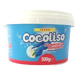 COCOLISO LAVA PLATOS REMOVEDOR CREMA 500 GR AZUL