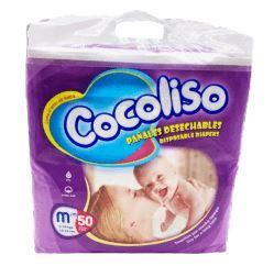COCOLISO PAÑALES 60 PZAS DES T XL/XG 12-16 KG X 4 VERDE MANZANA